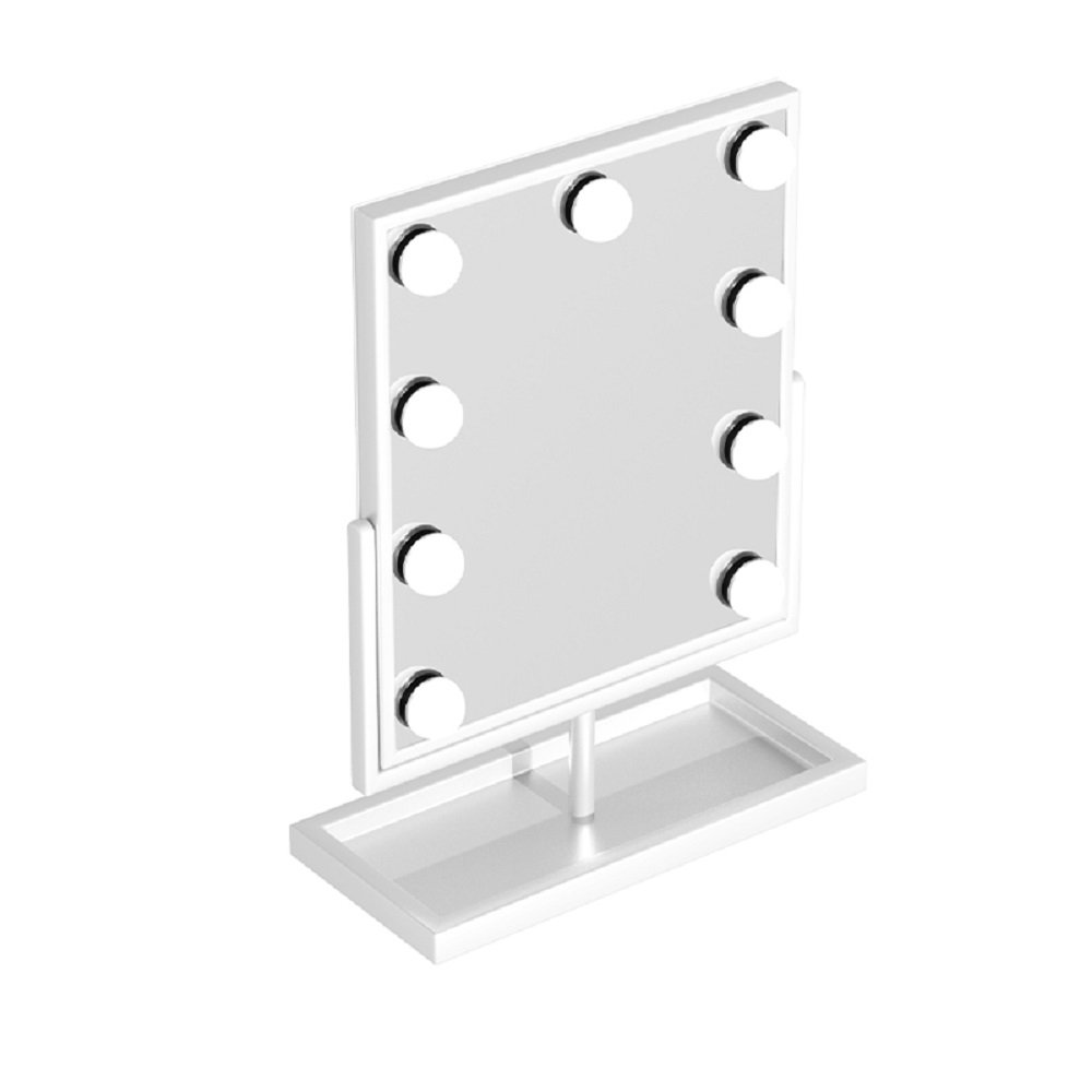 Ebern Designs Najae Lighted Makeup Mirror | Wayfair