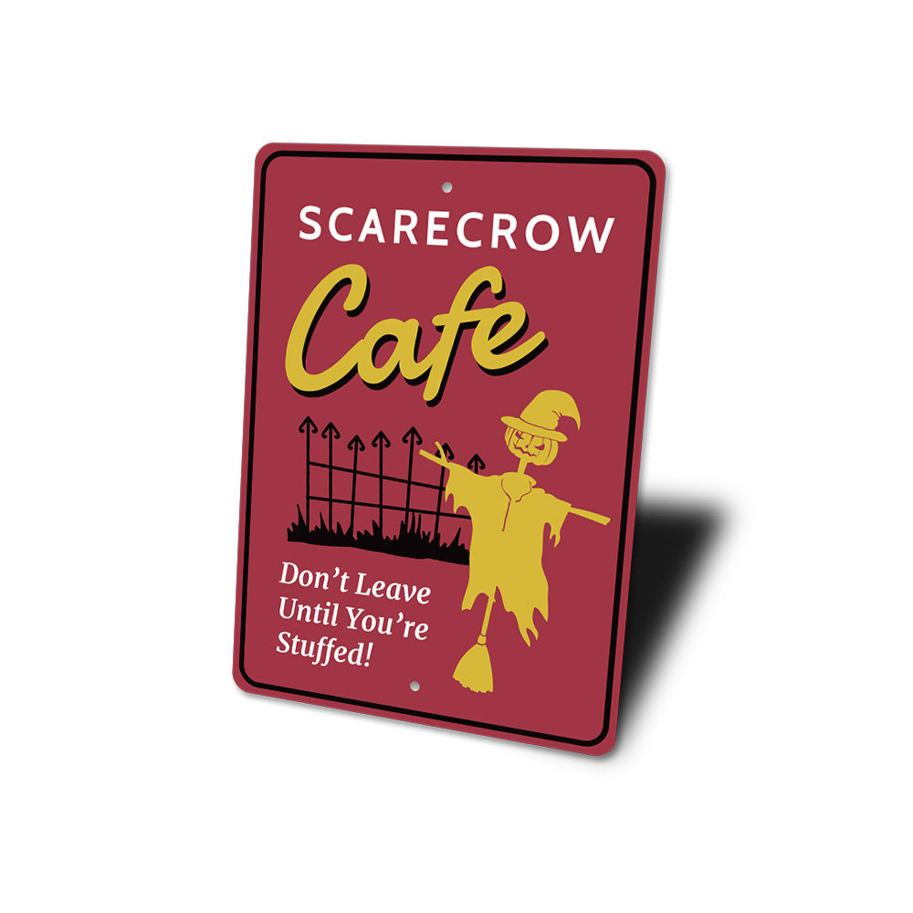 Lizton Sign Shop, Inc Scarecrow Cafe Sign | Wayfair