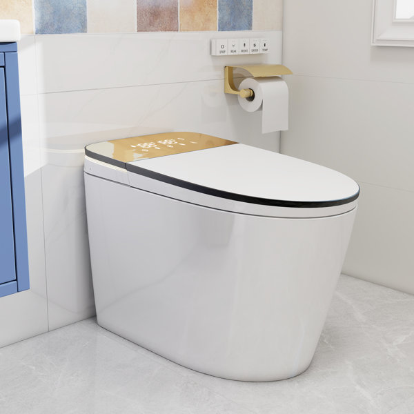 UrbEleg T19 Smart Toilet with Night Light & LED Display, Bathroom Bidet ...