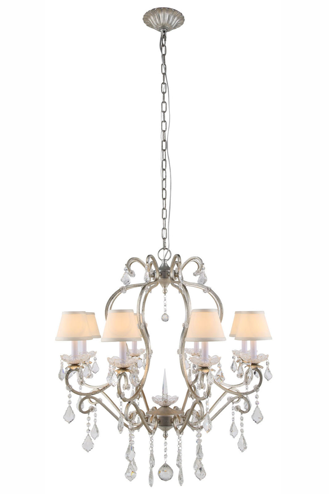 Rosdorf Park Merissa 8 - Light Shaded Empire Chandelier | Wayfair