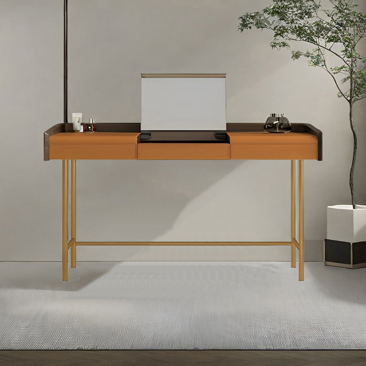 APRORMILI Modern simple cream style clamshell dresser - Wayfair Canada