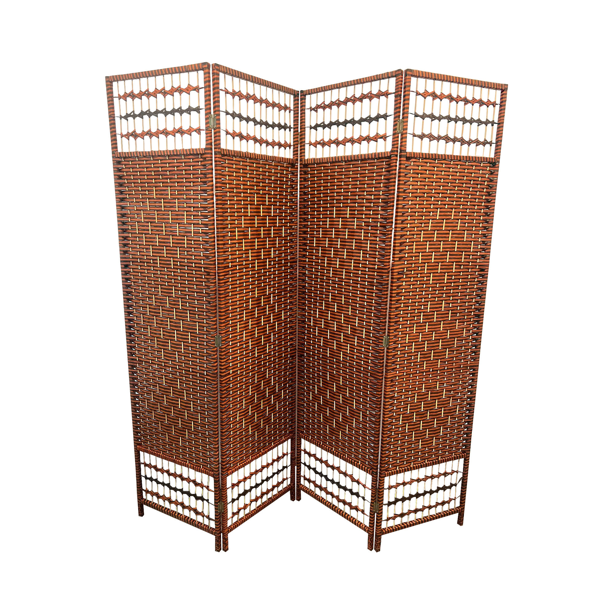 Ebern Designs 4 Panels Light Brown Paper Divider - Wayfair Canada