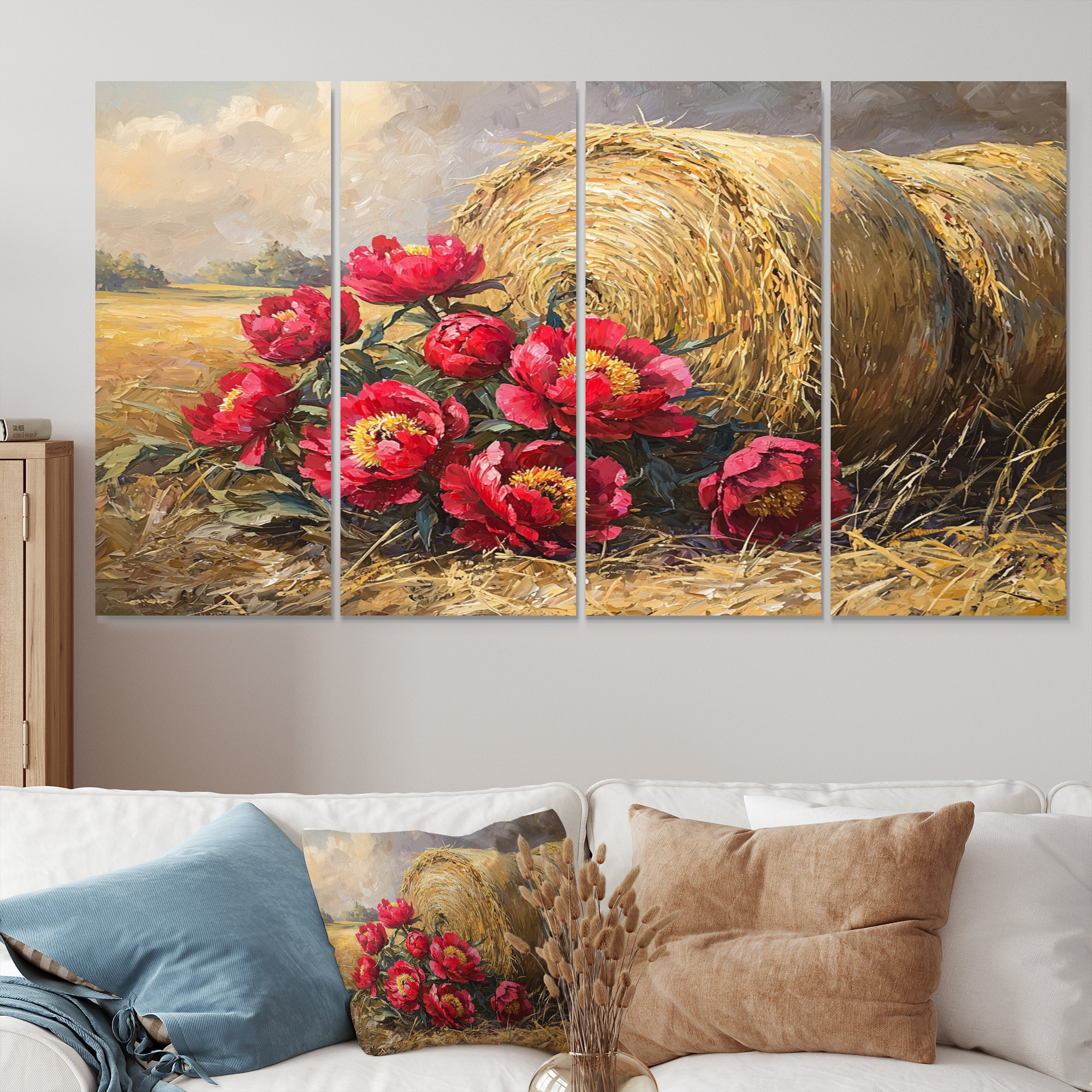 Winston Porter Lorello - Peonies Wall Art - Traditional Wall Art For ...