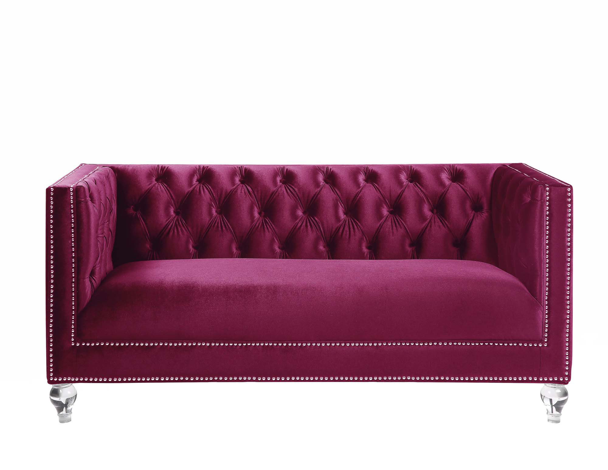 Rosdorf Park Kylynn 67'' Velvet Loveseat | Wayfair