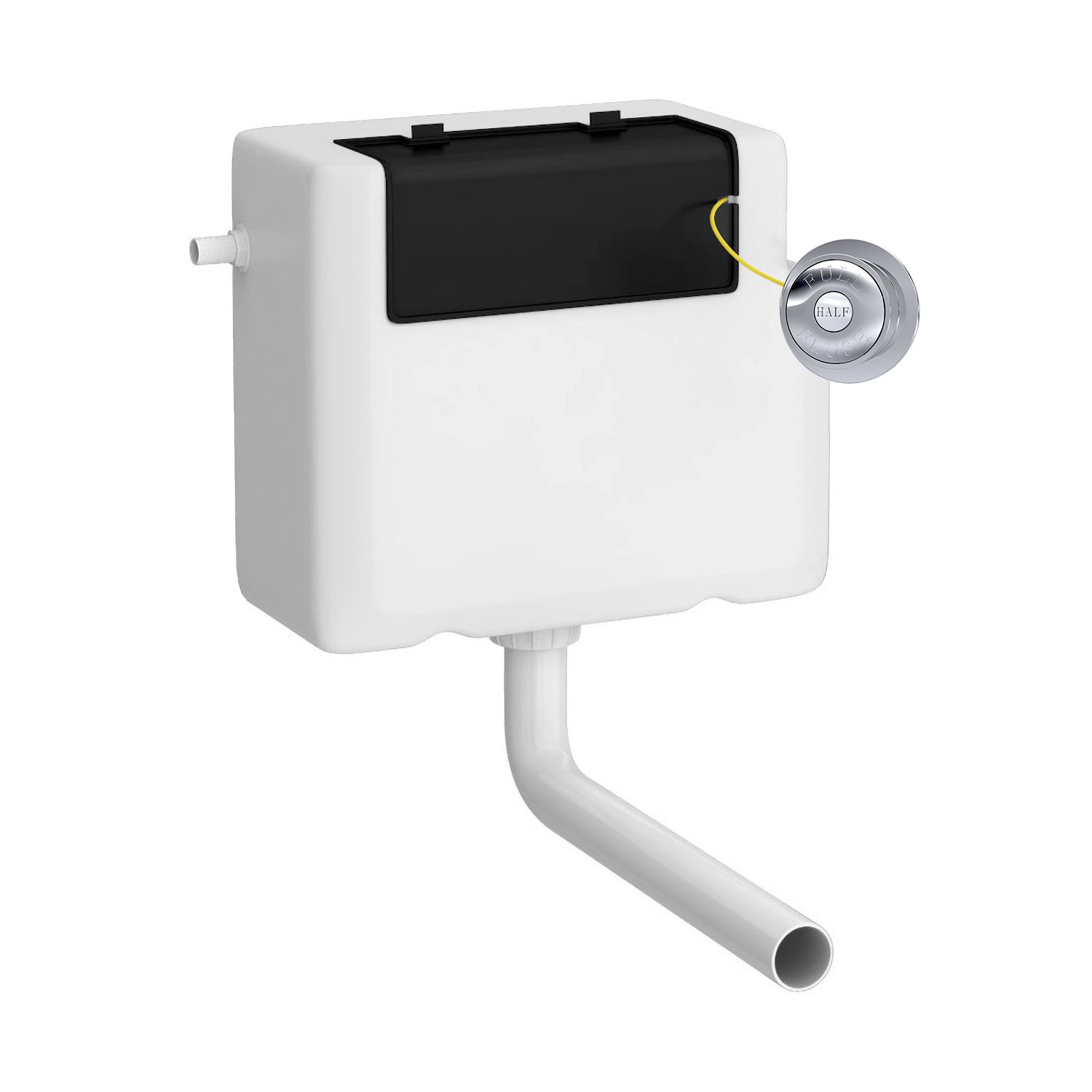 Nuie Universal Access Cistern & Chrome Traditional Flush Plate ...