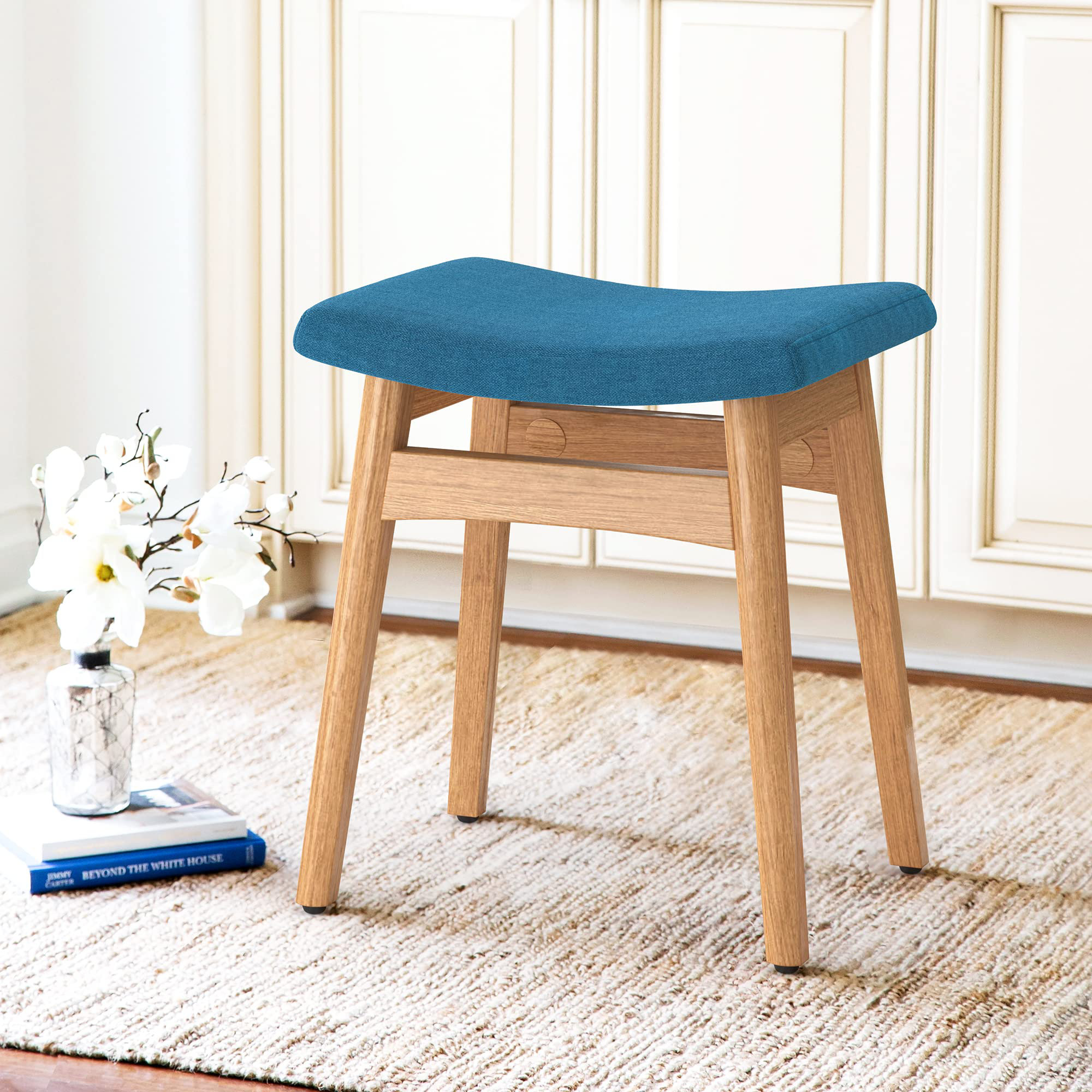George Oliver Modern Concave Foot Stool - Wayfair Canada