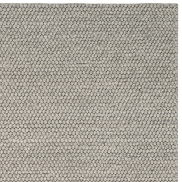 Birch Lane™ Elle Handmade Silver Rug & Reviews | Wayfair