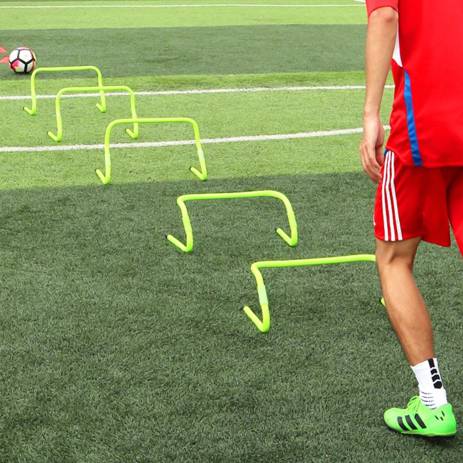ANMINY Heavy Duty Plastic Speed Training Ladder Agility Training Rung ...