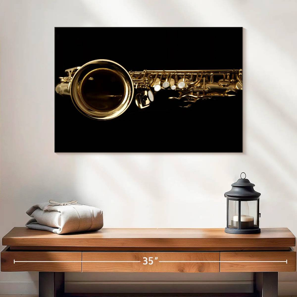 Elephant Stock Saxophone On Black | Wayfair
