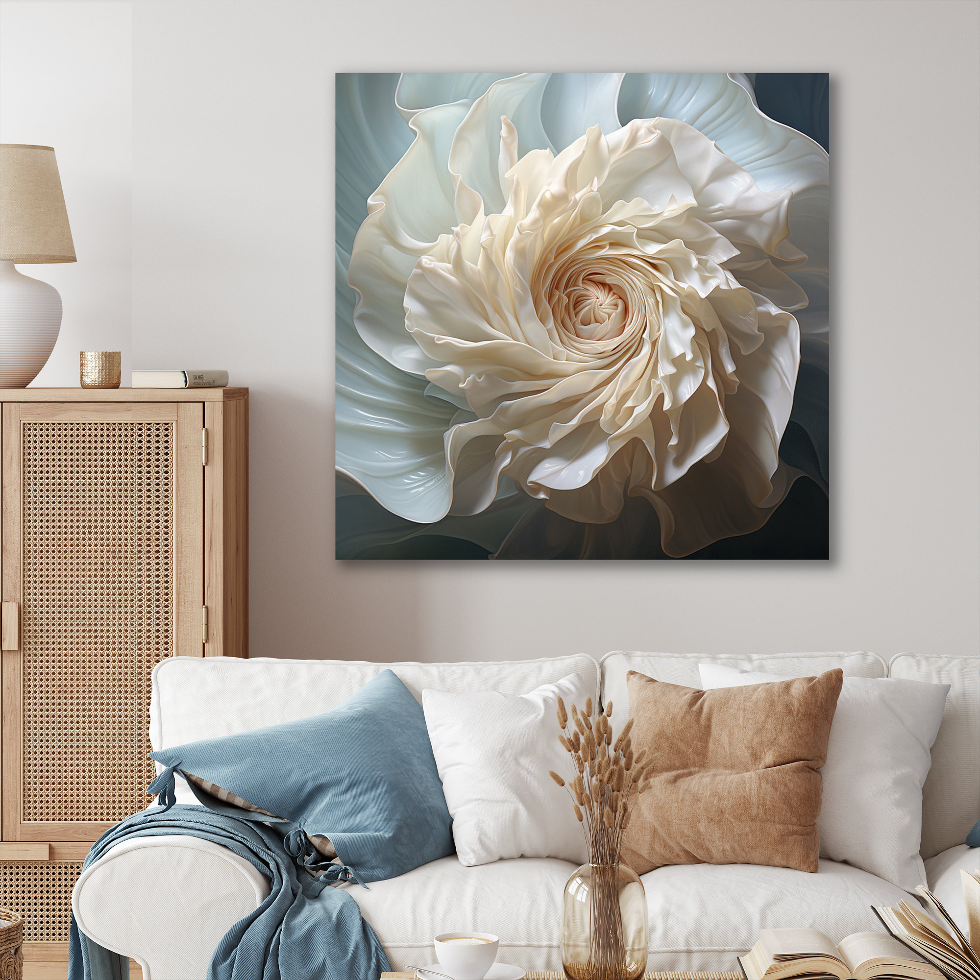 Mercer41 Jadarious Seashell Monochromatic Whispers II - Print | Wayfair