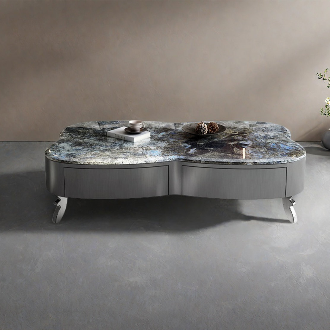 Trentastic Trails Creative microcrystalline stone coffee table | Wayfair