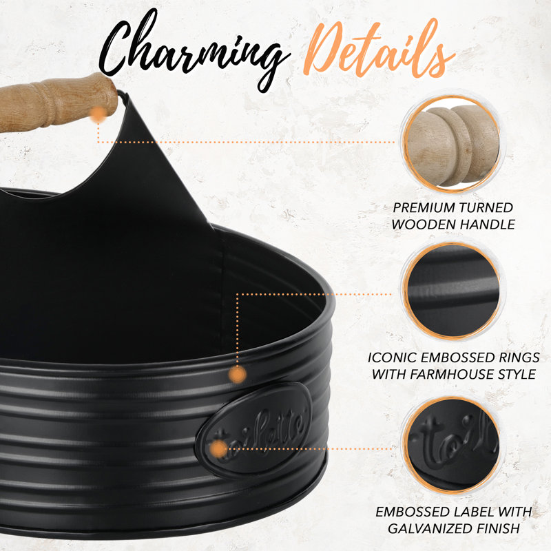 August Grove® Bennit Free-Standing Portable Shower Caddy | Wayfair