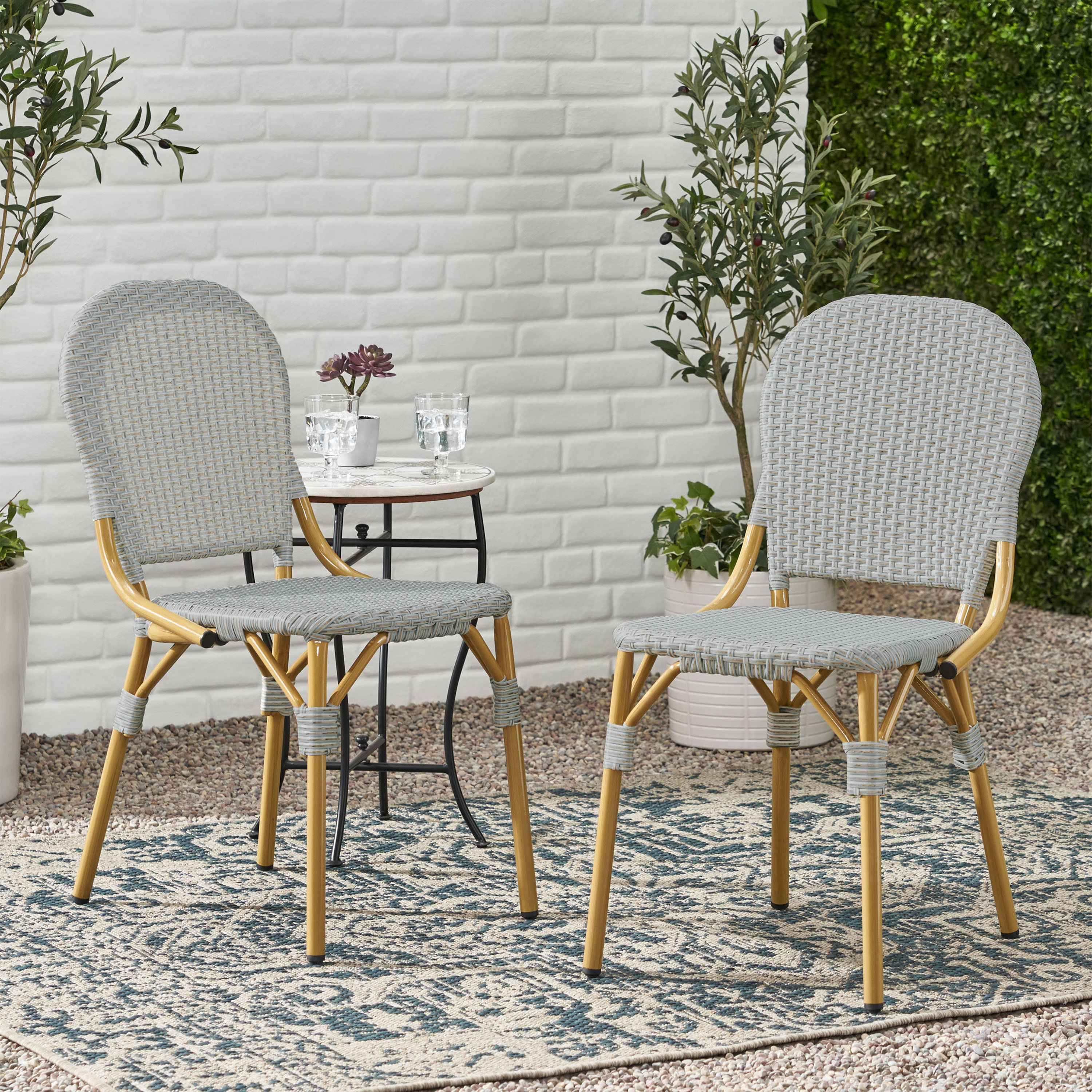 Beachcrest Home Vivan Outdoor Dining Side Chairs & Reviews - Wayfair Canada