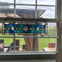 Wade Logan® 5.5"H Pub Style Stained Glass Window Panel & Reviews | Wayfair