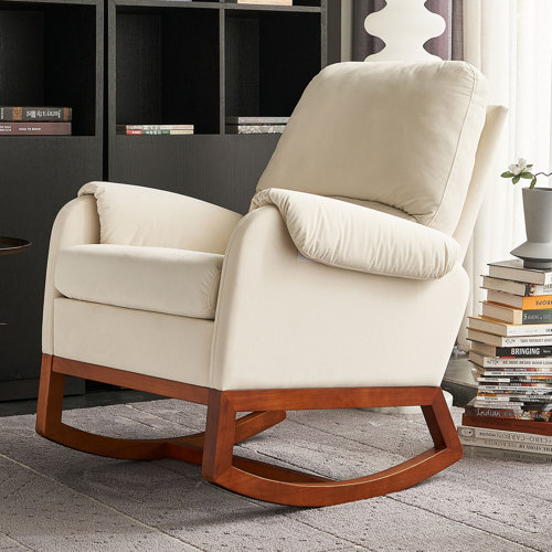 Wayfair | Beige Rocking Chairs You'll Love in 2023