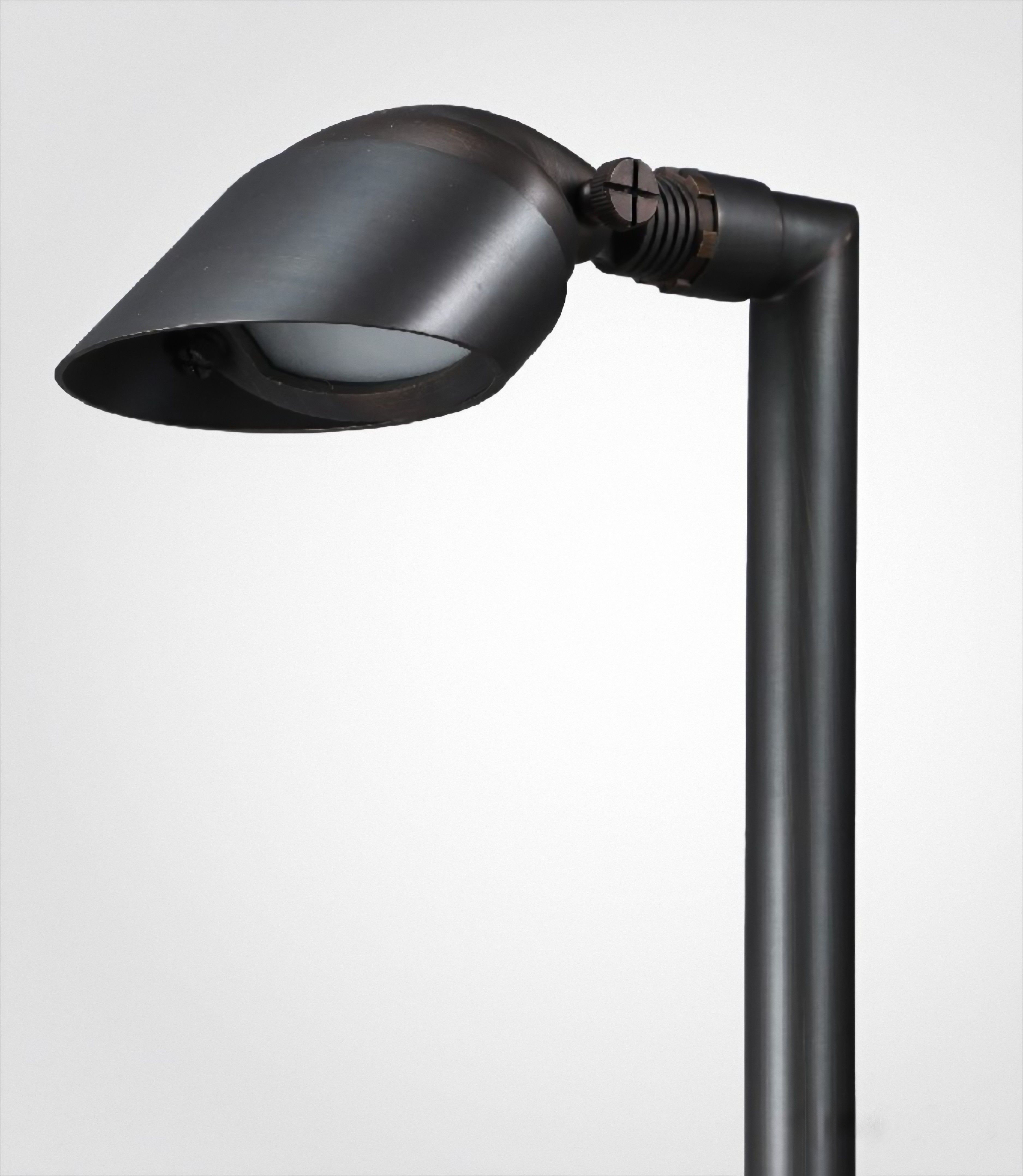 Cardon Lighting Black Low Voltage Integrated LED Solid Cast Brass Path ...