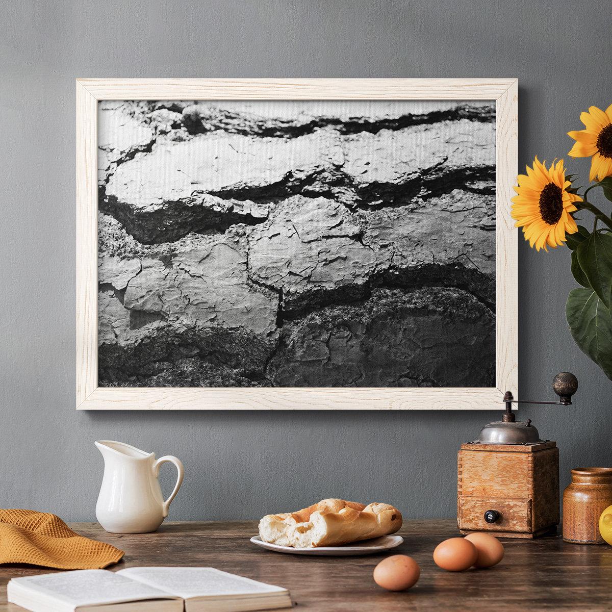 Wexford Home Found Textures IV Framed On Canvas Print | Wayfair