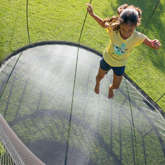SpringfreeTrampoline Springfree Trampoline Kids Outdoor Medium Oval 8 x ...