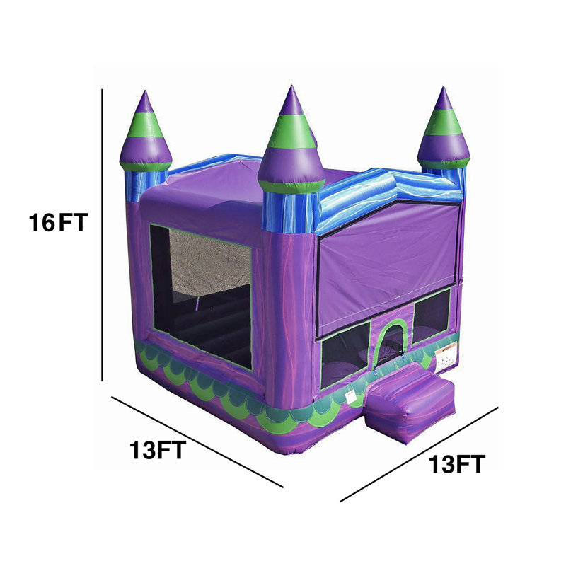 JumpOrange Mermaid Commercial Grade Bounce House for Kids (with Blower ...