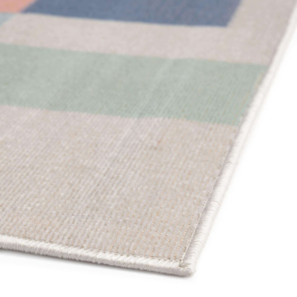Ebern Designs Arean Performance Beige Rug | Wayfair