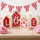 The Holiday Aisle® 3D Wooden House Shape Sign Set Of 4 With LOVE ...