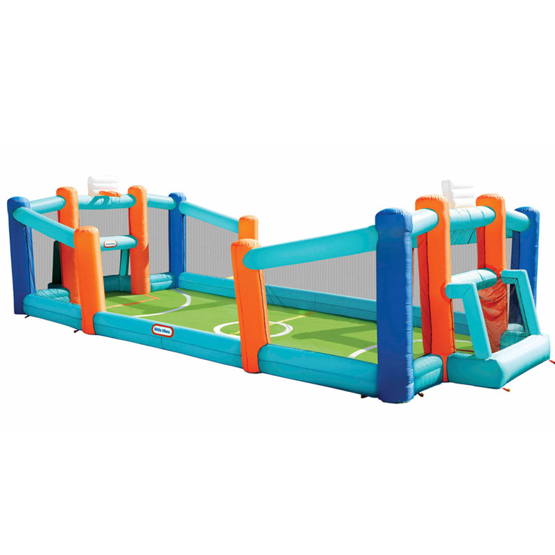 Little Tikes Huge Backyard Soccer & Basketball Court & Reviews ...