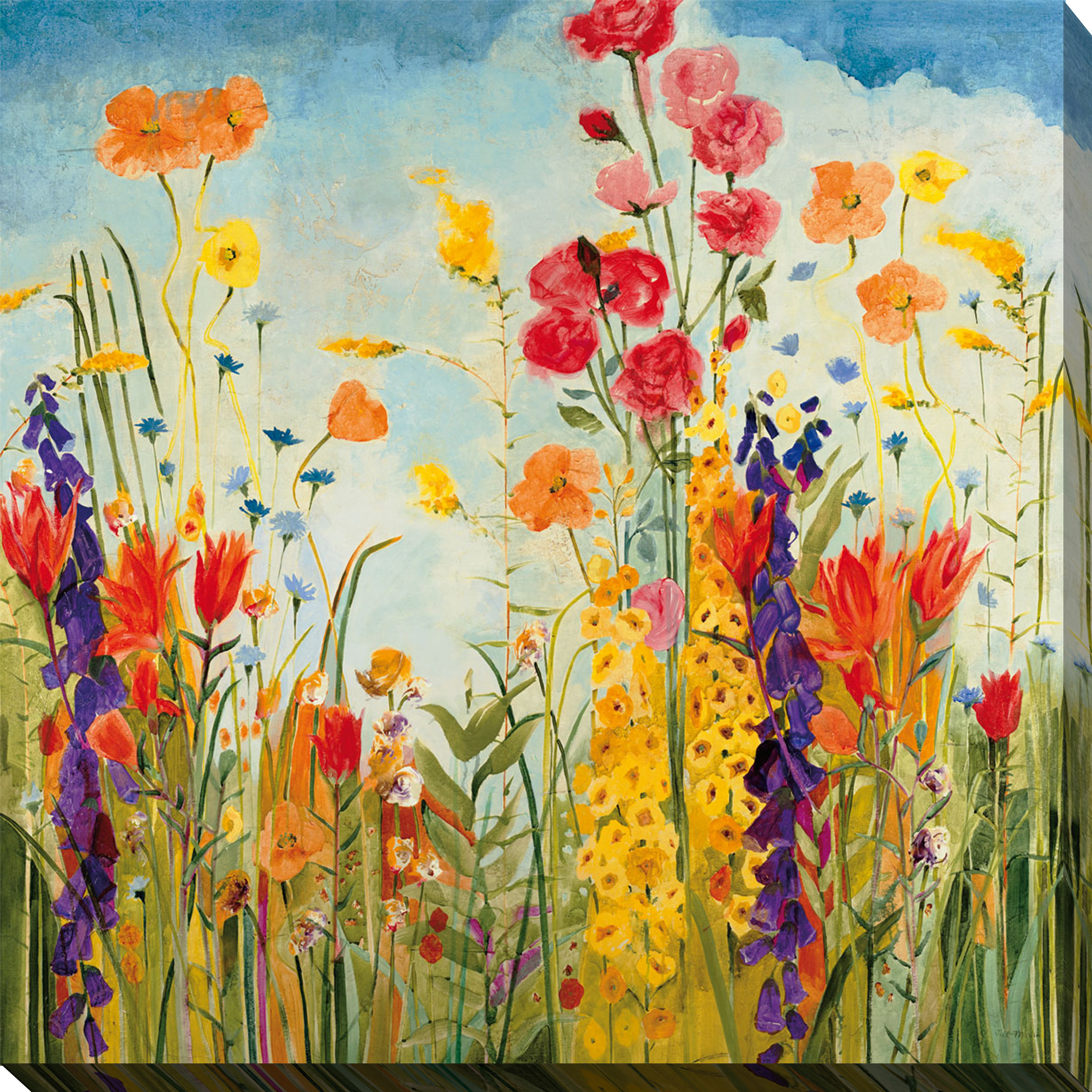 August Grove 'Laughter' Painting Print on Wrapped Canvas - Wayfair Canada