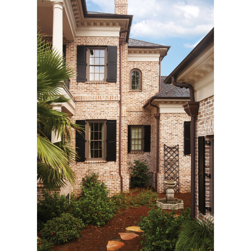 AtlanticPremiumShutters Single Panel Raised Panel Shutters 12'' x 87 ...