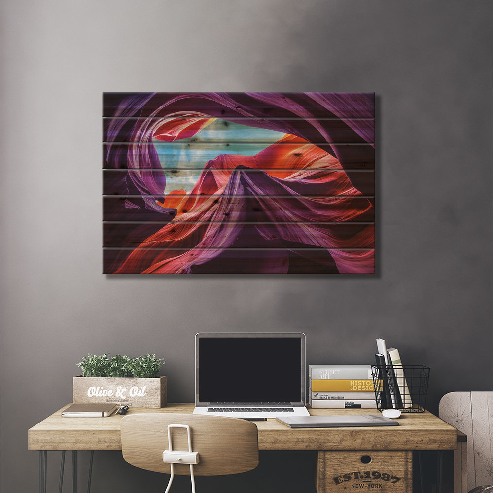 Union Rustic Torello Magical Lower Antelope Canyon by - Unframed on ...