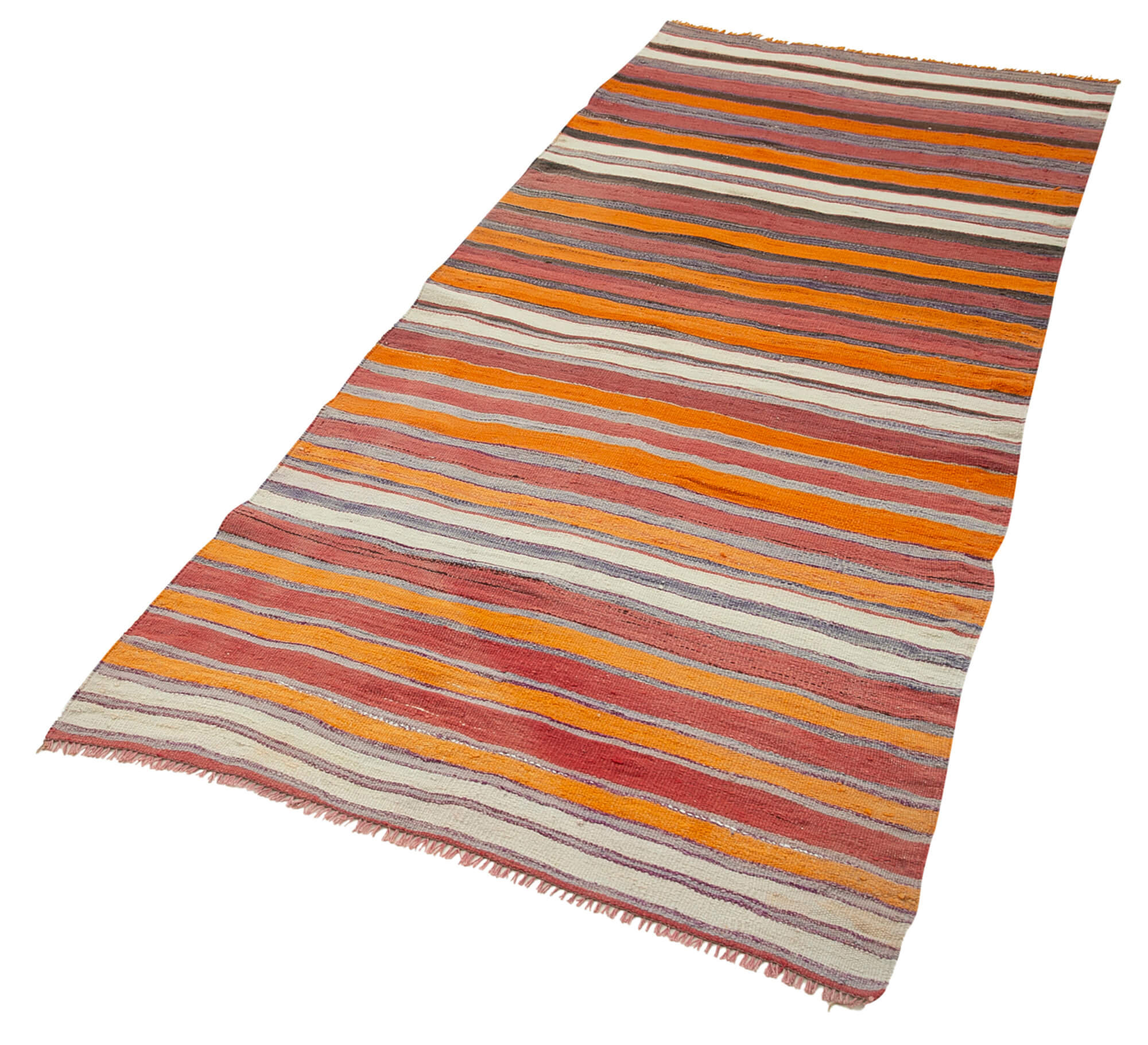 Foundry Select Shizuye Hand Knotted Wool Striped Rug - Wayfair Canada