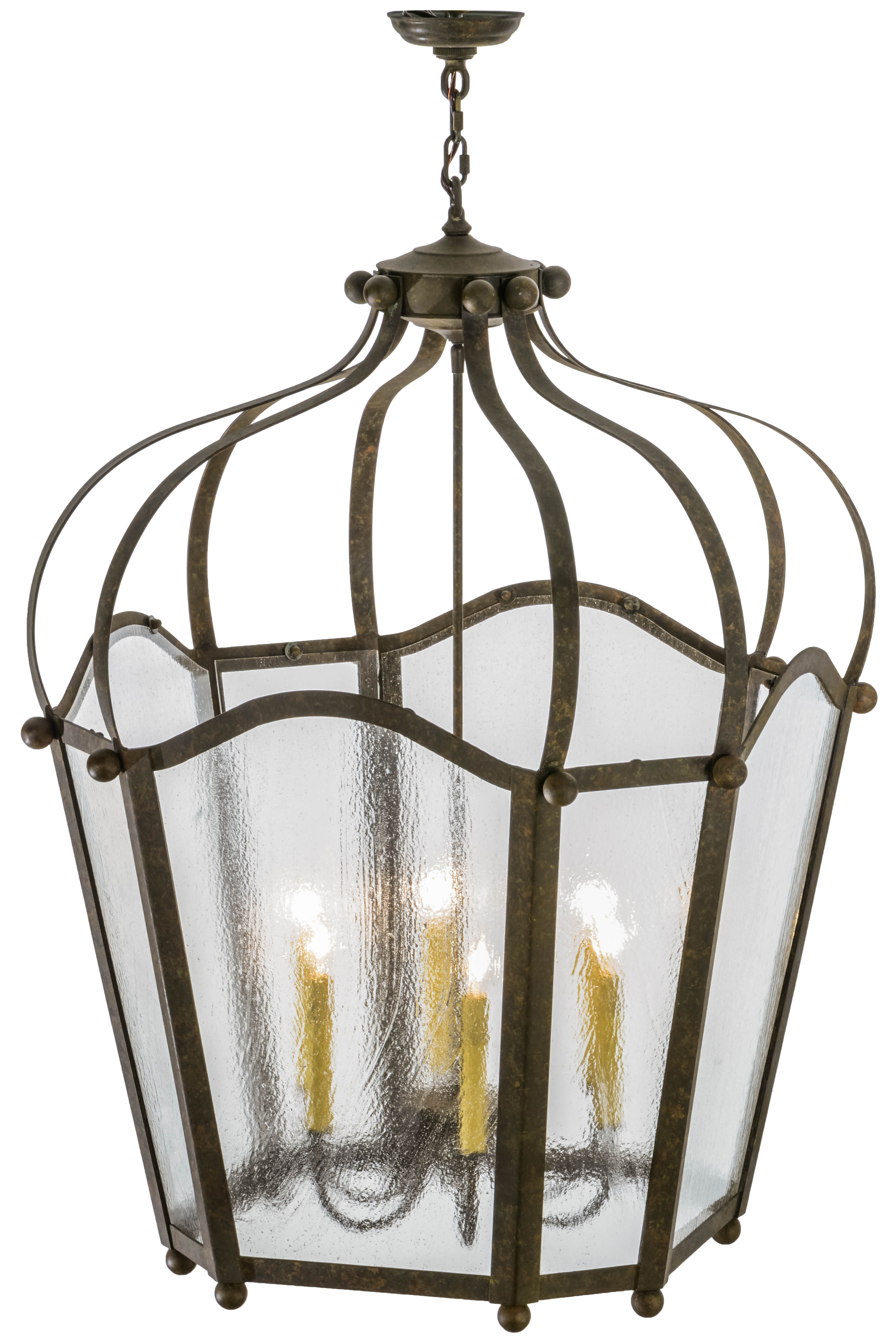 Meyda Lighting Citadel 6 - Light Lantern Cylinder Pendant | Wayfair