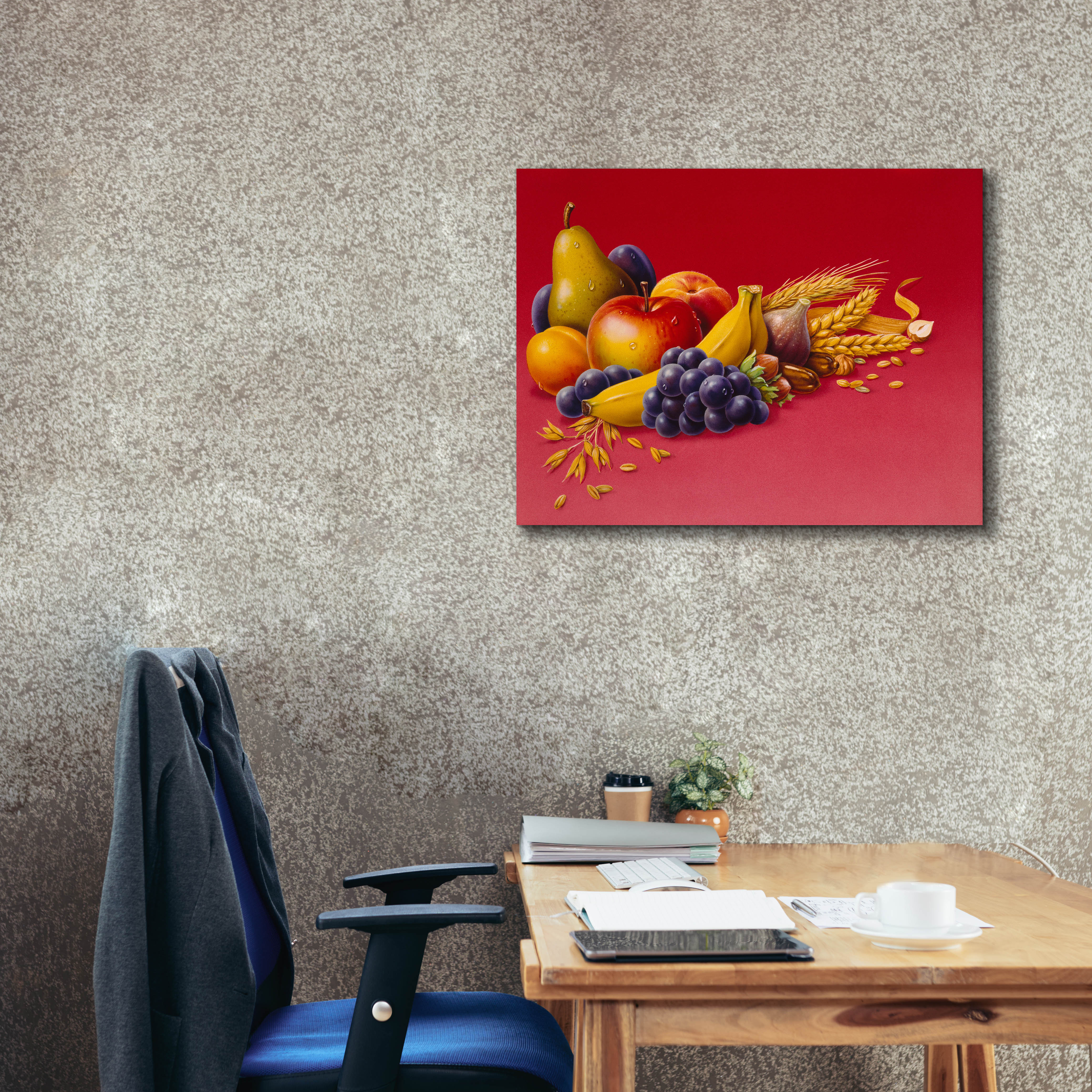 Gracie Oaks Epic Graffiti 'Fruit' on Canvas by Harro Maass | Wayfair