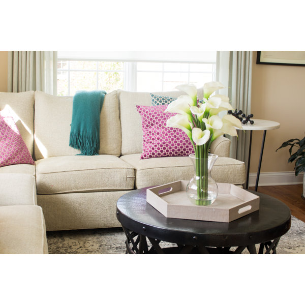 Latitude Run® Lillies Arrangement in Vase & Reviews | Wayfair