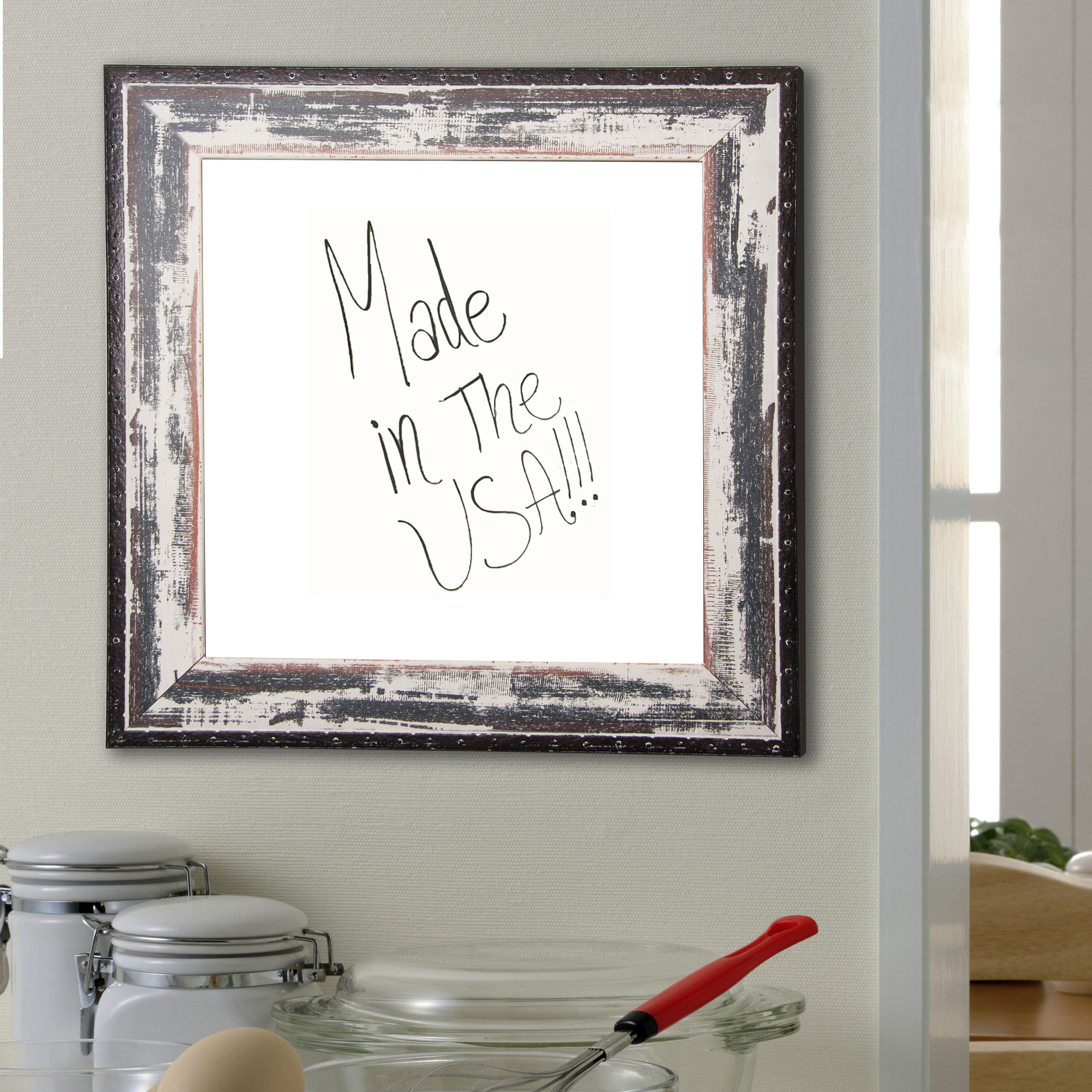 Gracie Oaks MDF Sheets Painted With UV Paint Dry Erase Board | Wayfair