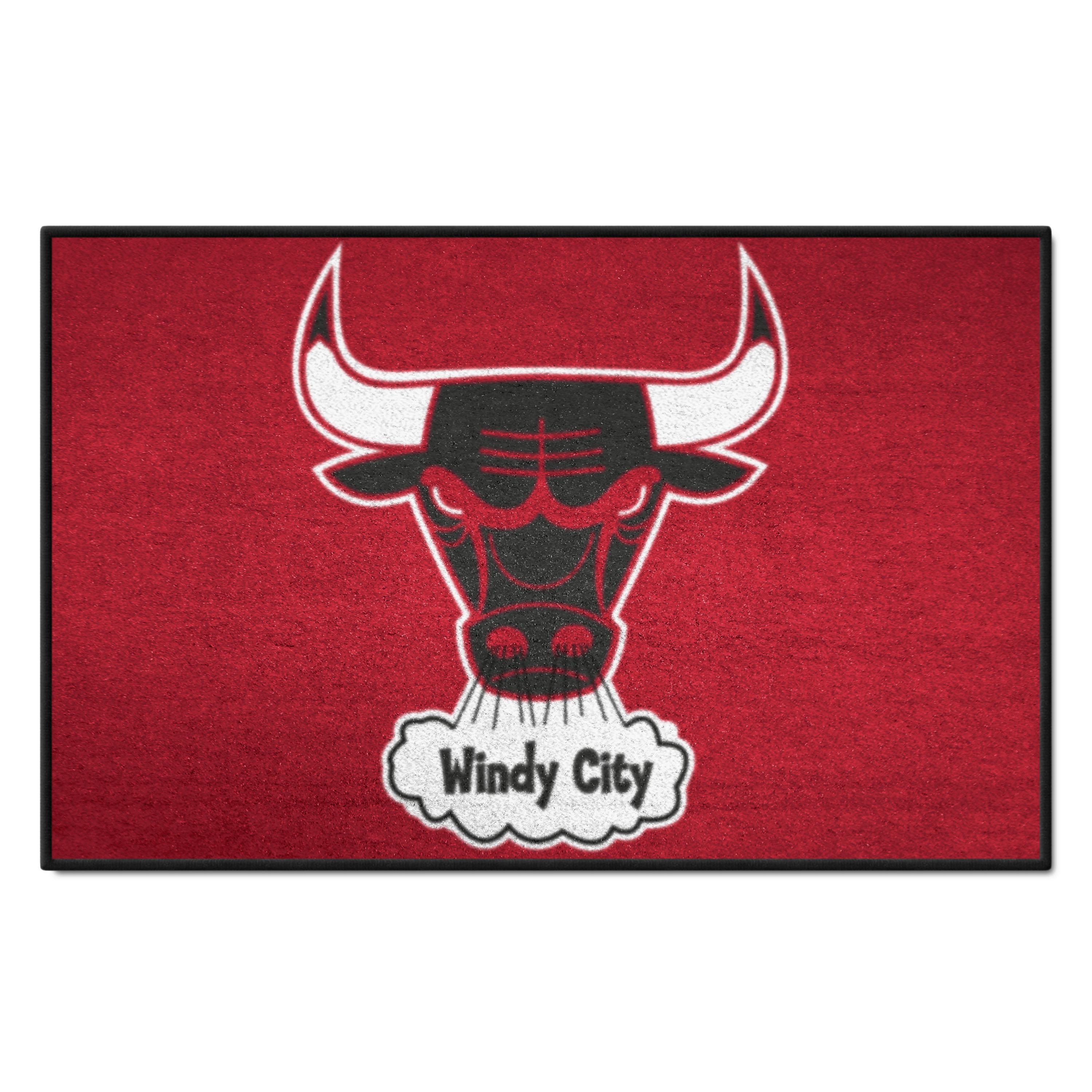 FANMATS Chicago Bulls_NBA Retro Chicago Bulls Starter Mat Accent Rug ...