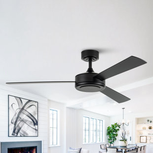 Black Ceiling Fans You'll Love | Wayfair