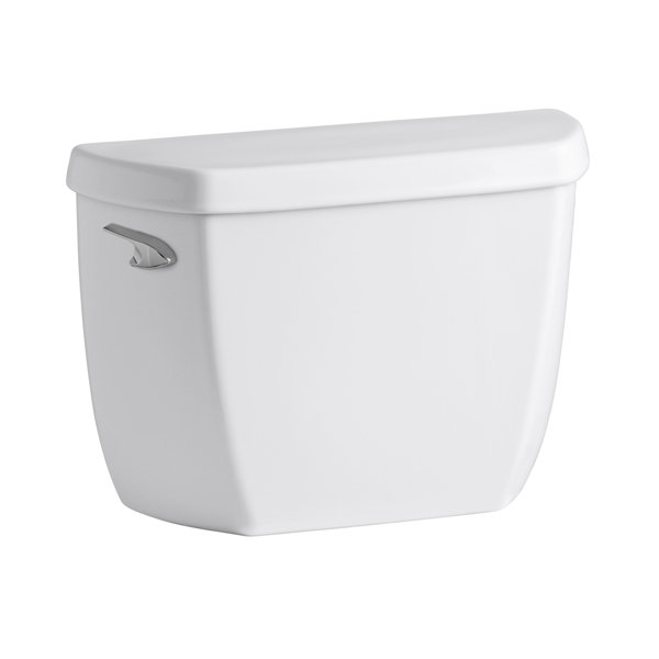Kohler Wellworth Classic 1.28 GPF Toilet Tank with Class Five Flushing ...