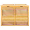 Ebern Designs Wood Laundry Hamper & Reviews | Wayfair