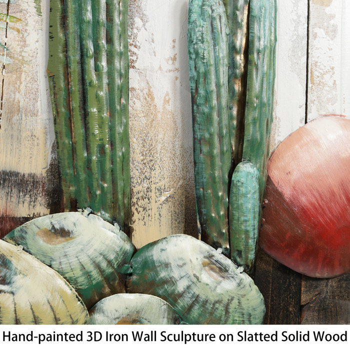 Union Rustic Handmade Rustic Landscape & Nature Wall Decor on Metal ...