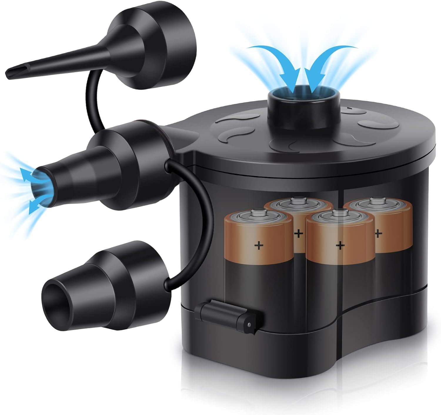 Zeki Shoggy Electric Air Pump For Inflatables, Air Mattress Pump ...