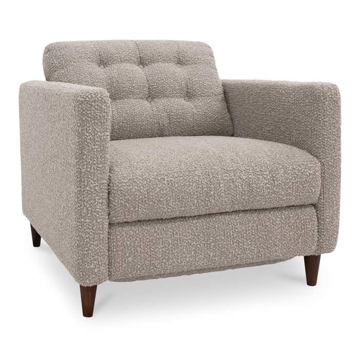 Moe's Home Collection Bridgers Power Recliner Chair Warm Grey | Perigold