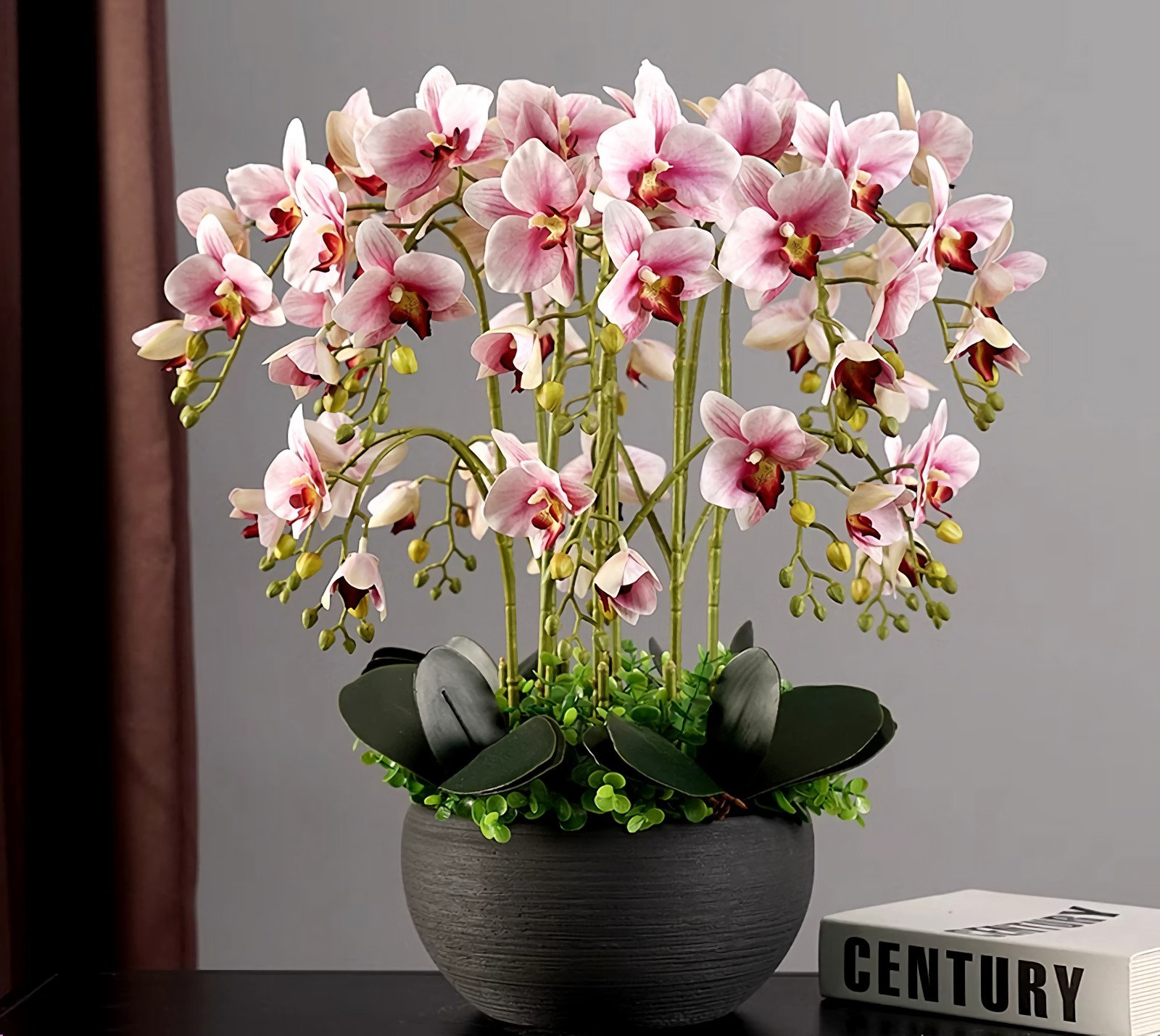 Padise Epoch Simulated Flower Potted Ornaments, Fake Flower Decorations ...