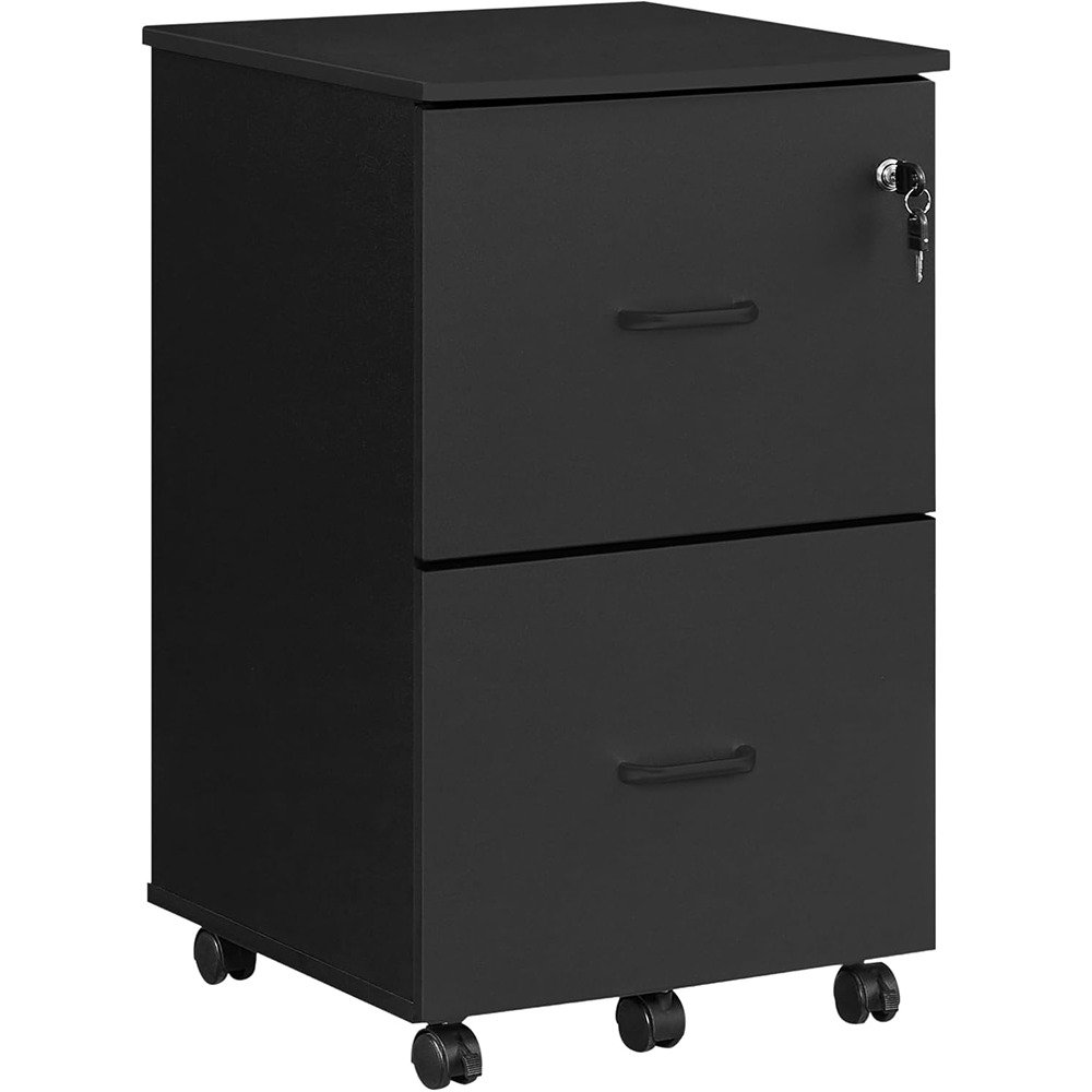 Ebern Designs 2-Drawer File Cabinet, Locking Filing Cabinet For Home O ...