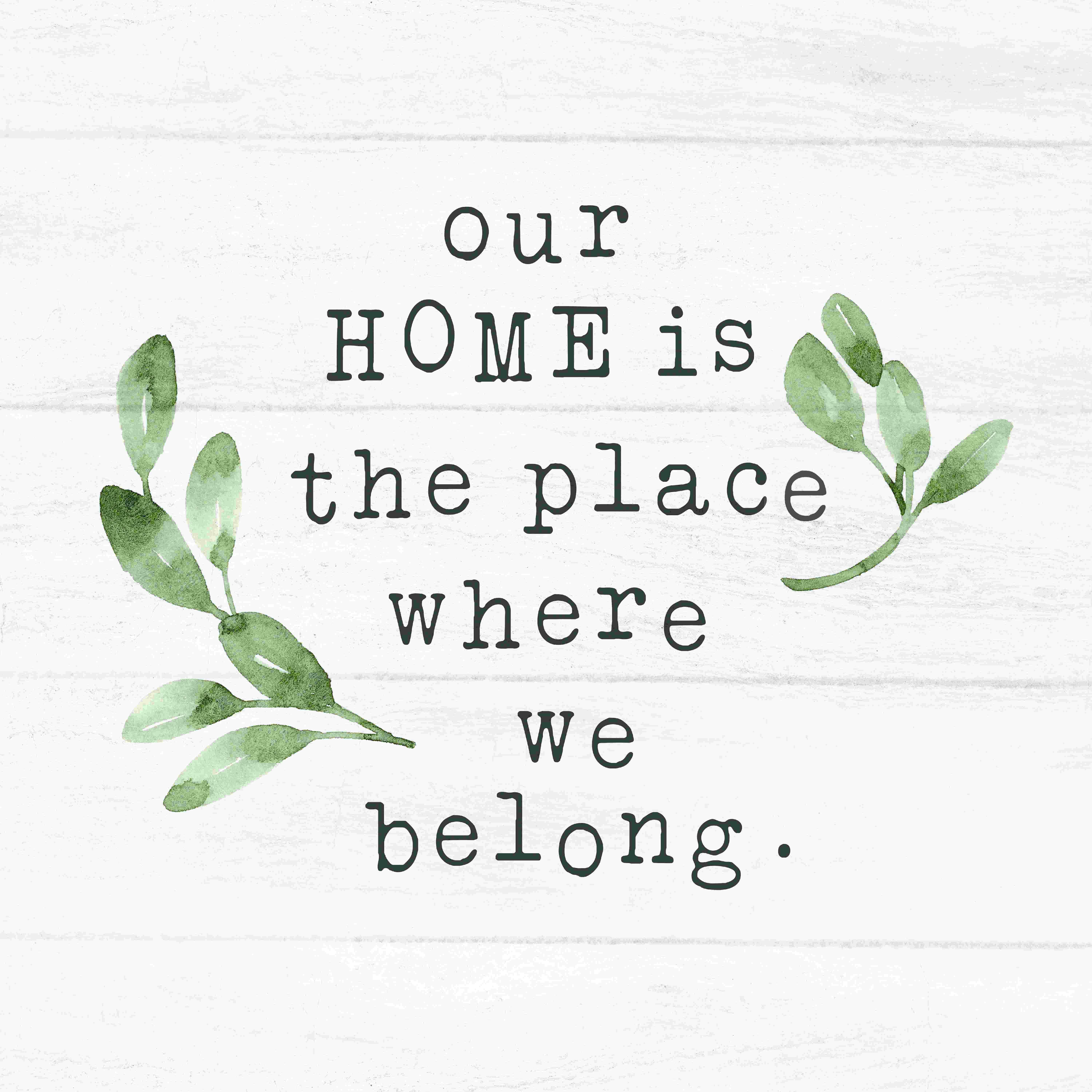 Trinx Our Home Is Where We Belong - Wayfair Canada