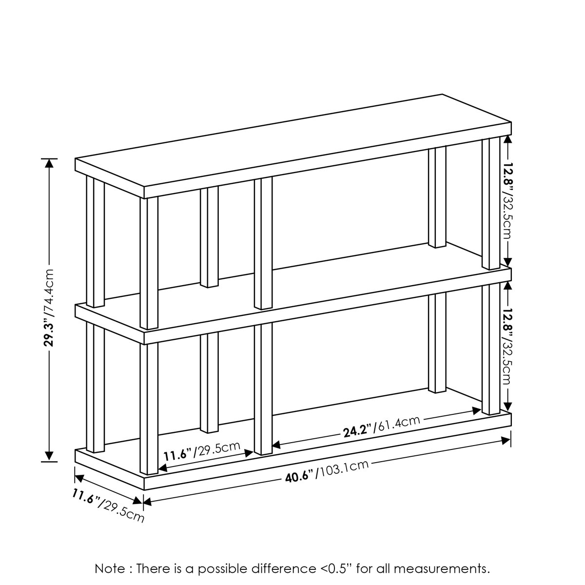 Wade Logan® Assyl 29.3" H x 40.6" W Etagere Bookcase & Reviews | Wayfair