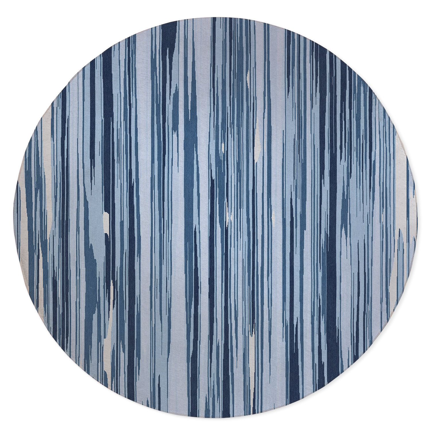 Brayden Studio® Matamoros Abstract Machine Woven Round 5' Polyester ...