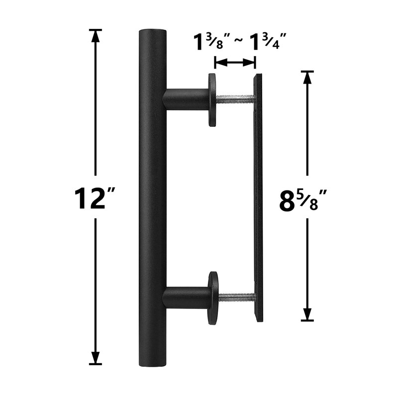 clihome Cylindrical Barn Door Handle | Wayfair