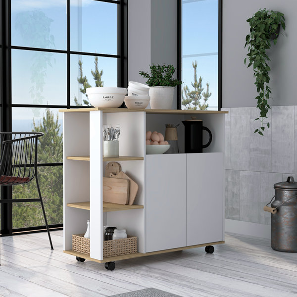 Latitude Run® Shaea Kitchen Island - Wayfair Canada