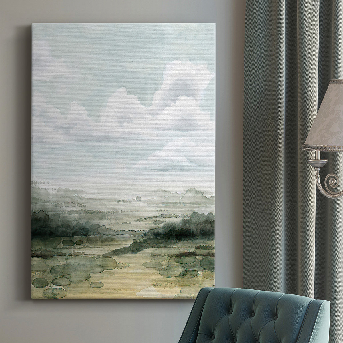 Red Barrel Studio® Valley Highlights I Premium Gallery Wrapped Canvas ...