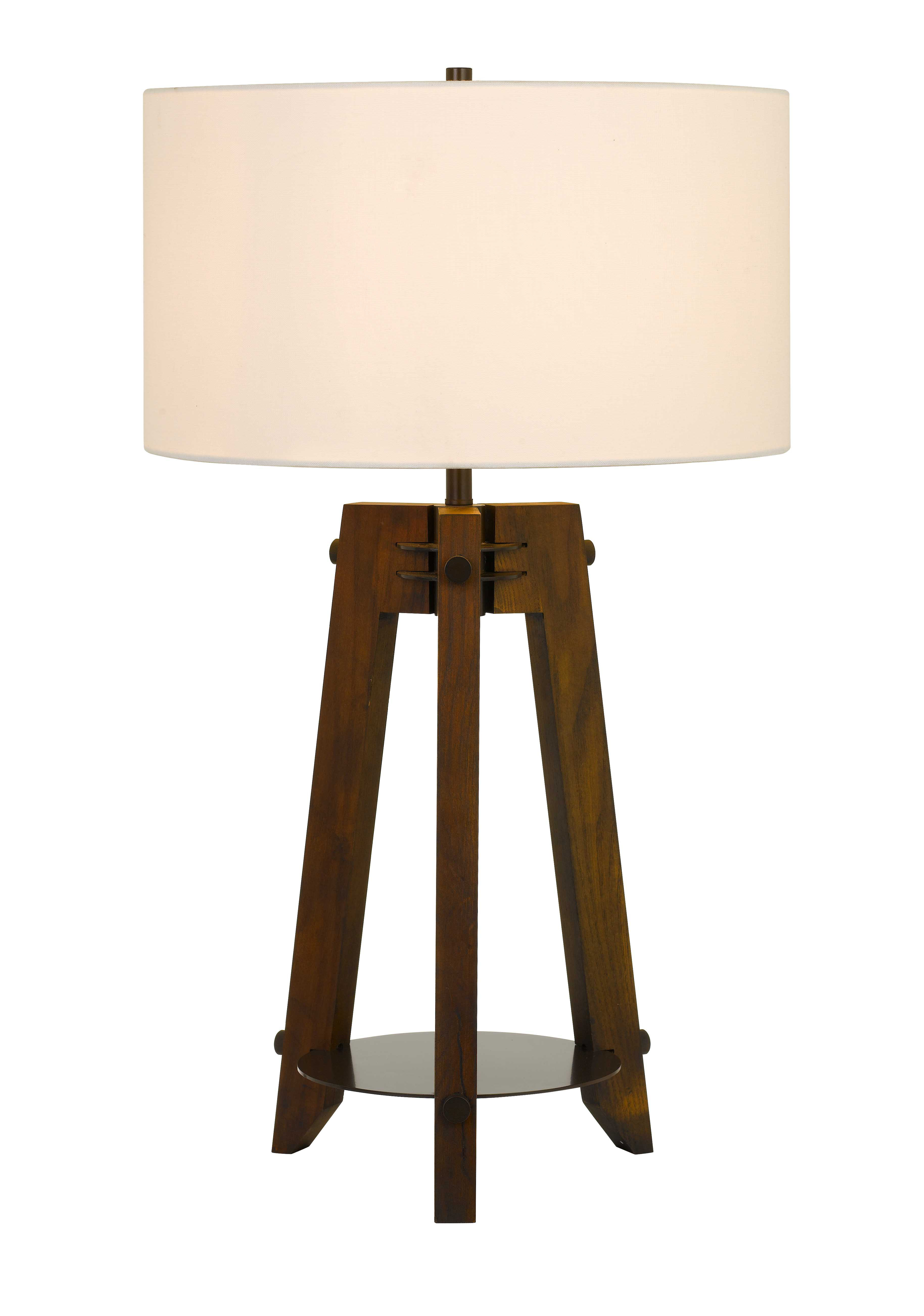 Union Rustic Ozzie Solid Wood Tripod Lamp | Wayfair